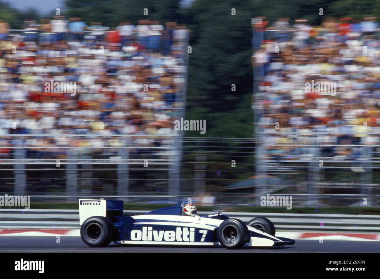 Nelson Piquet (BRA) Brabham BT54 Bmw Stock Photo - Alamy