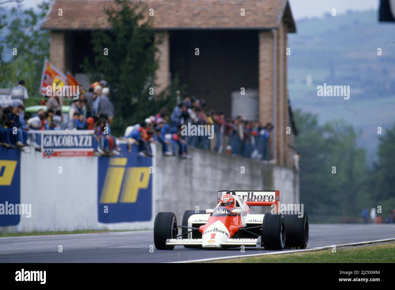 Niki Lauda (AUT) McLaren MP4/2B Tag Porsche Stock Photo - Alamy