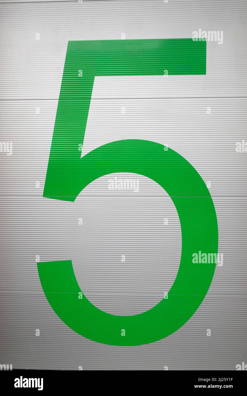 Number five hi-res stock photography and images - Alamy