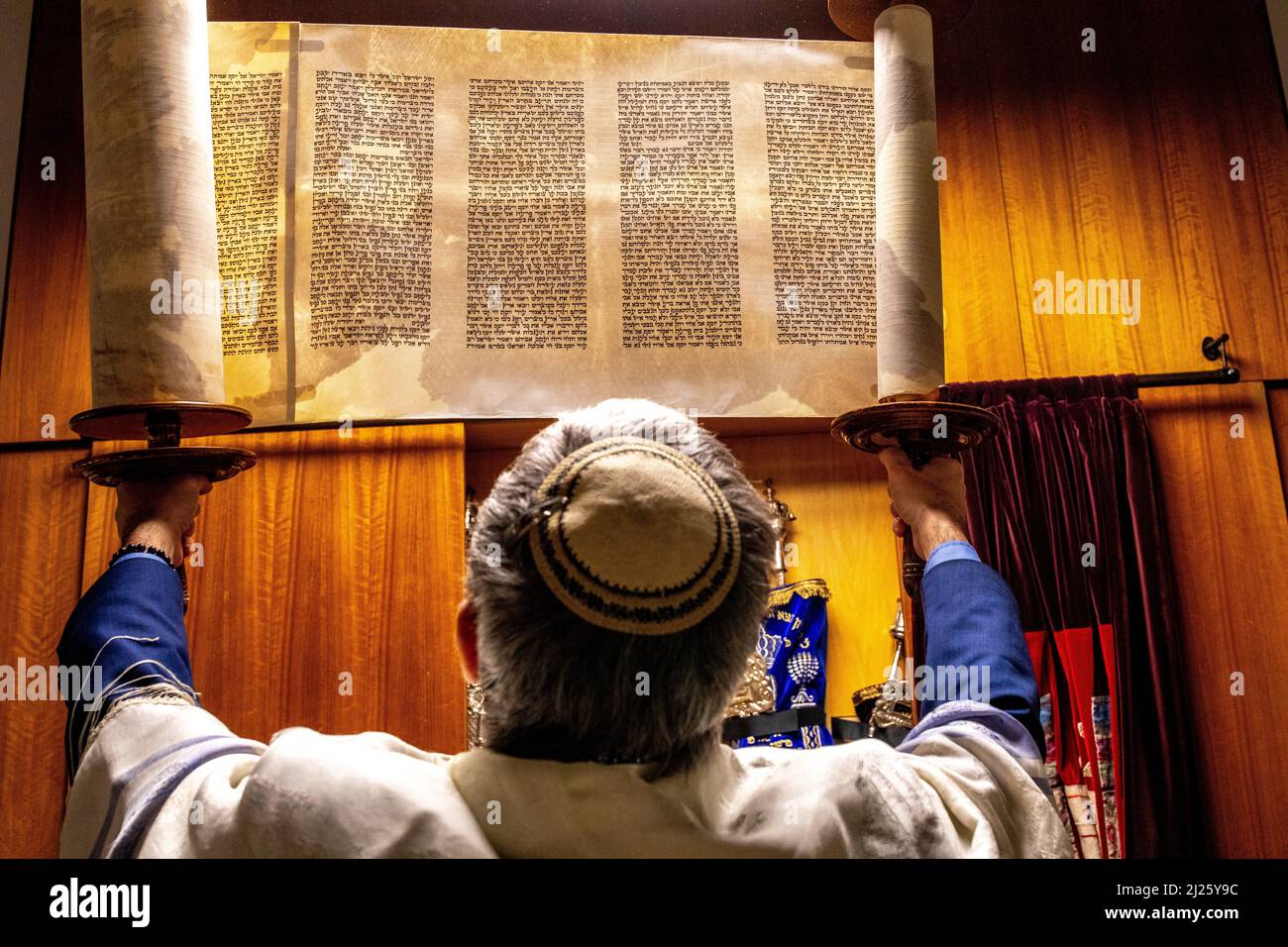 Judaism Torah Scroll