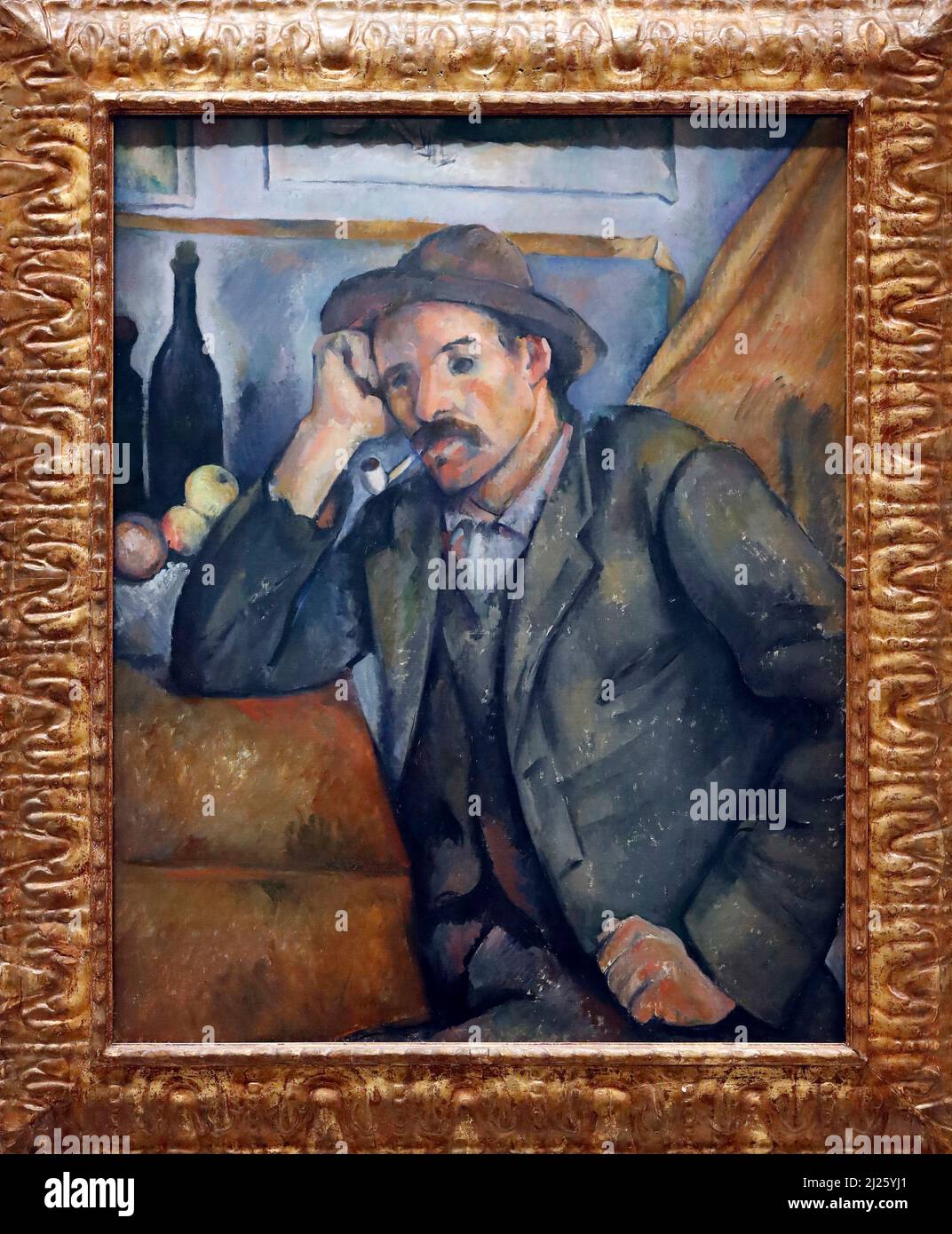 Smoker. Aix en Provence (1891 -1892 ). Paul Cezanne ( 1839 -1906 ...