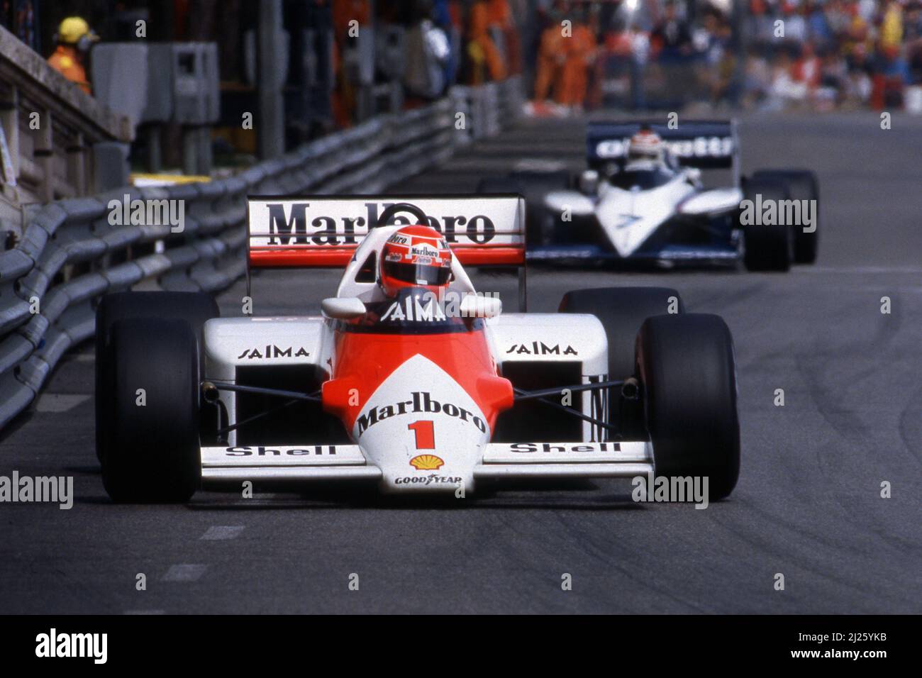 Niki Lauda (AUT) McLaren MP4/2B Tag Porsche Stock Photo - Alamy