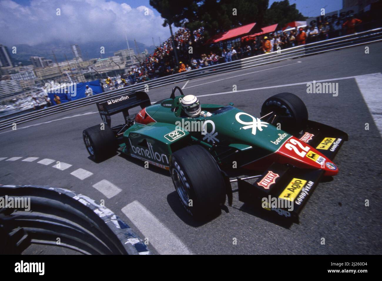 Riccardo Patrese (ITA) Alfa Romeo 185T Stock Photo - Alamy