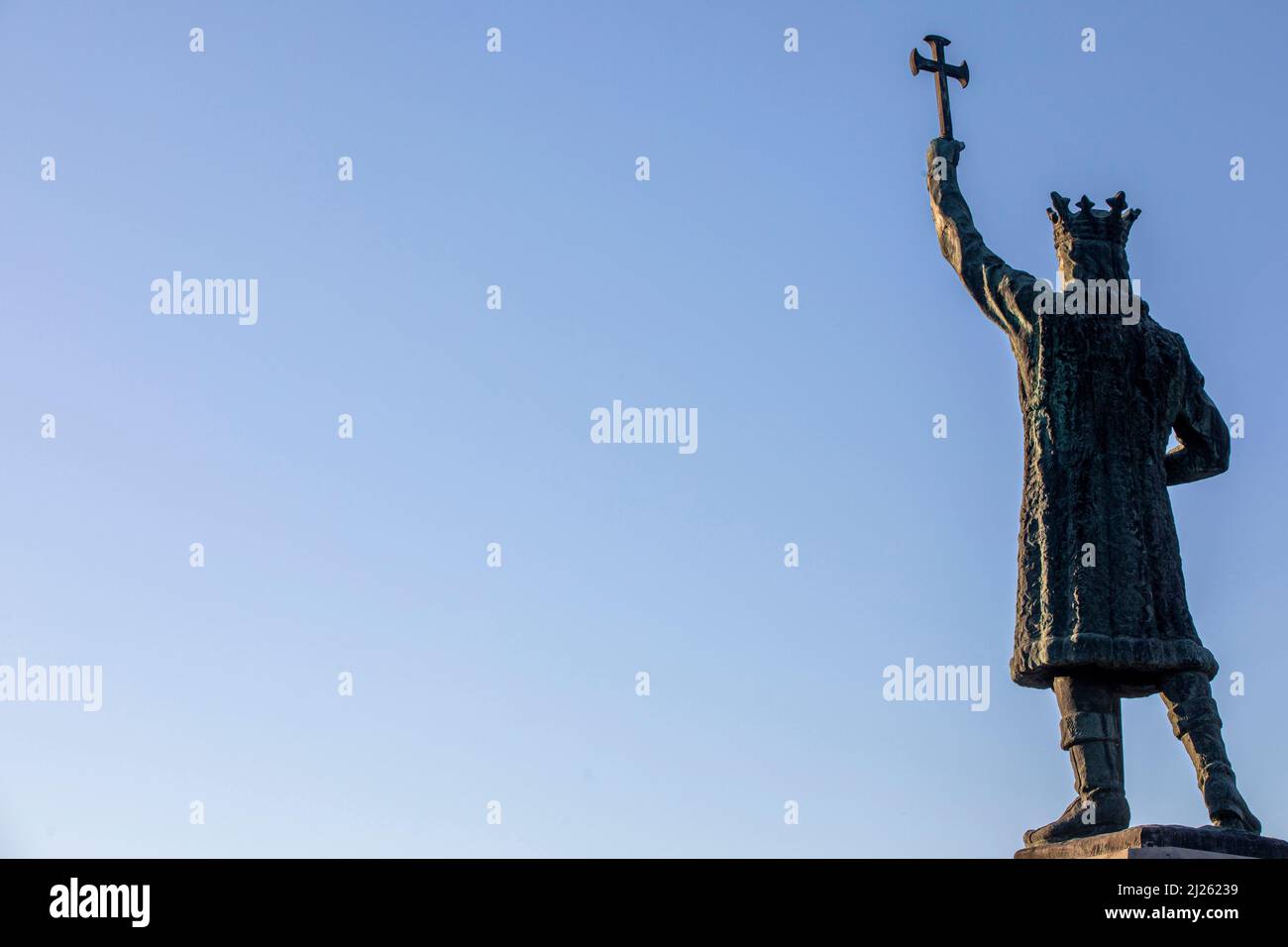 Statue of Stephen III of Moldavia, most commonly known as Stephen the ...
