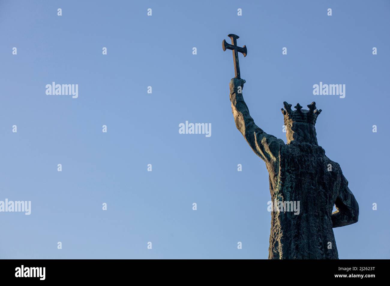 Statue of Stephen III of Moldavia, most commonly known as Stephen the ...