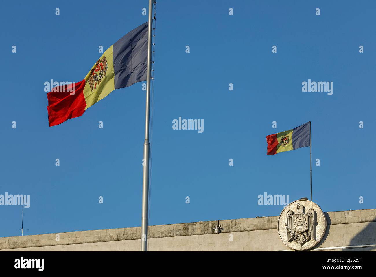 Government House of the Republic of Moldova, Chisinau, Moldova Stock ...