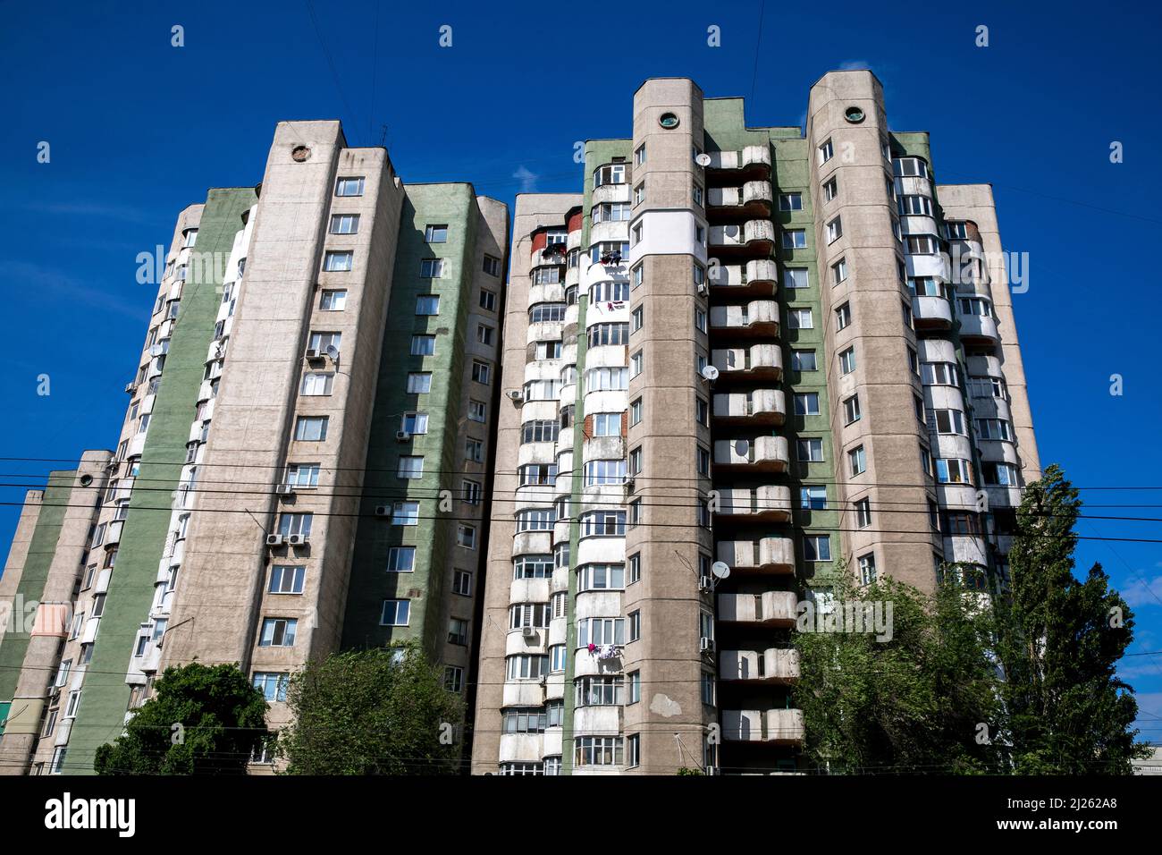 High rise buildings in central Chisinau, Moldova Stock Photo - Alamy