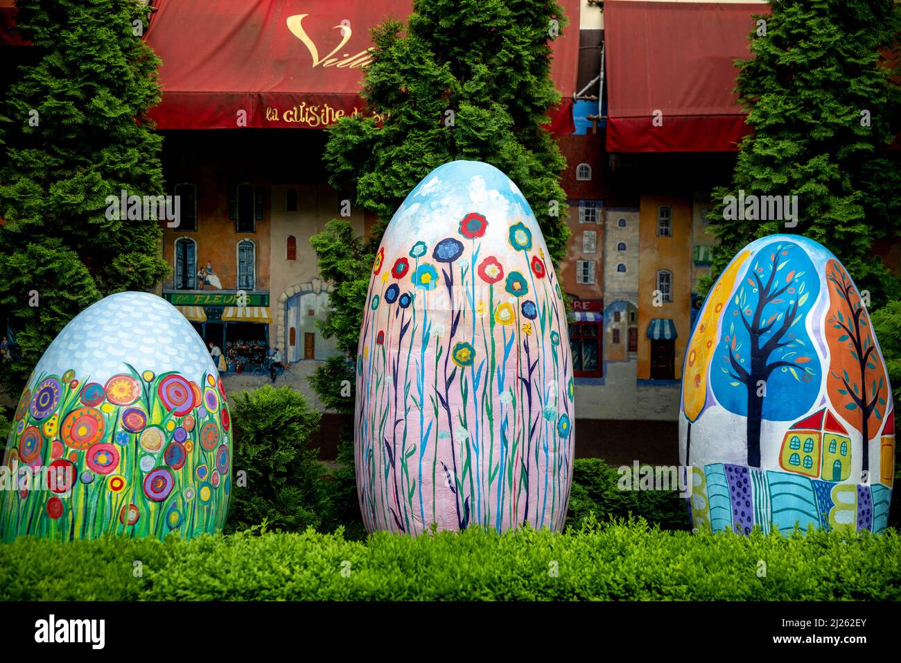 Art work in central in Chisinau, Moldova Stock Photo - Alamy