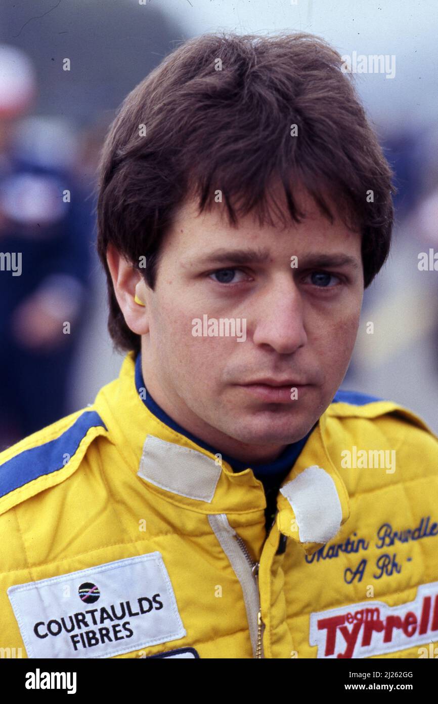 Martin brundle tyrrell hi-res stock photography and images - Alamy