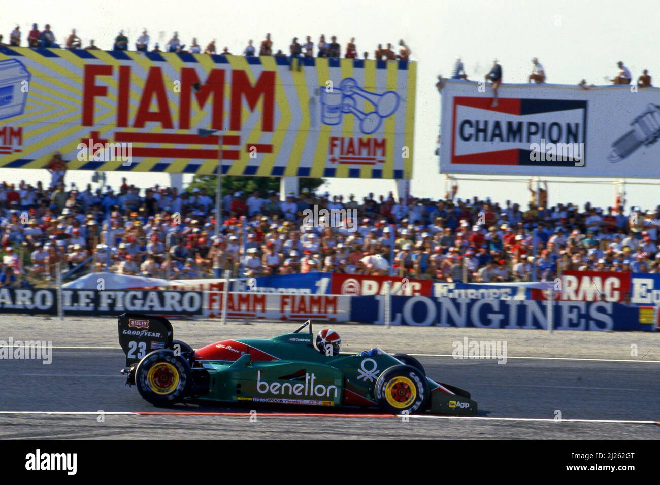 Eddie Cheever (USA) Alfa Romeo 185T Alfa Romeo Stock Photo - Alamy