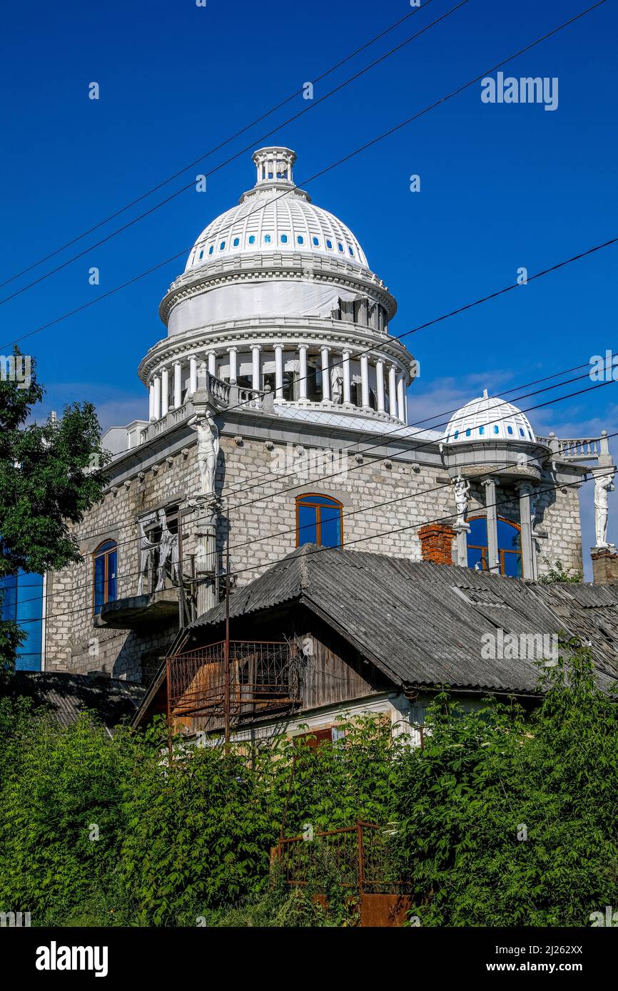"Gypsy hill", Soroca, Moldova Stock Photo - Alamy
