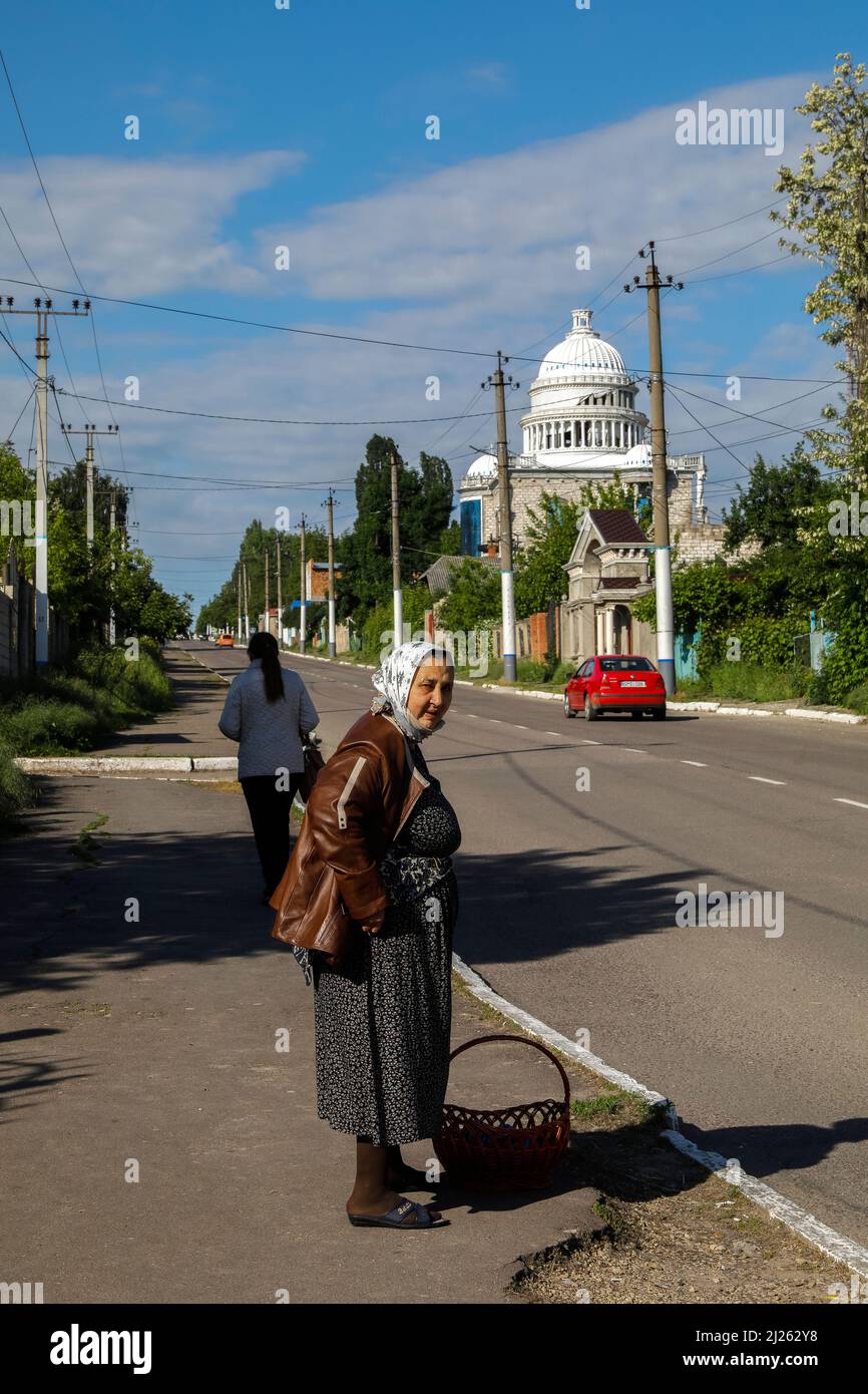 "Gypsy hill", Soroca, Moldova Stock Photo - Alamy