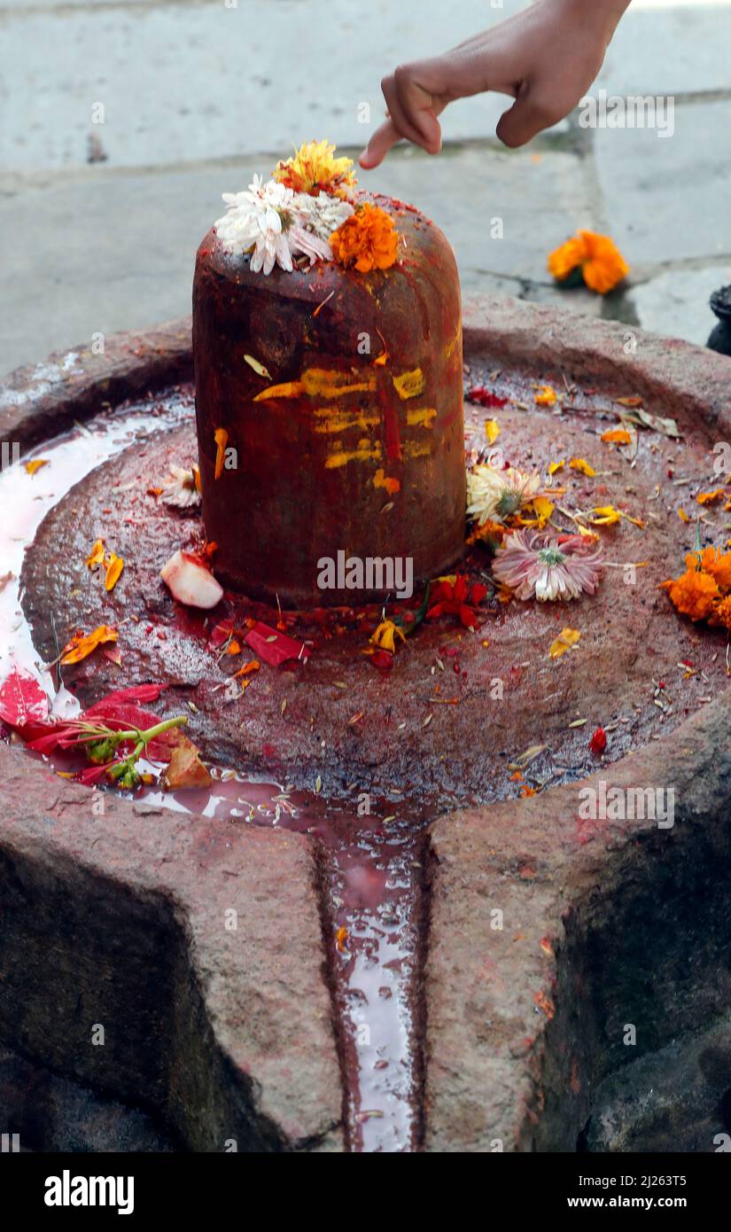 Hindu temple dakshinkali hi-res stock photography and images - Alamy