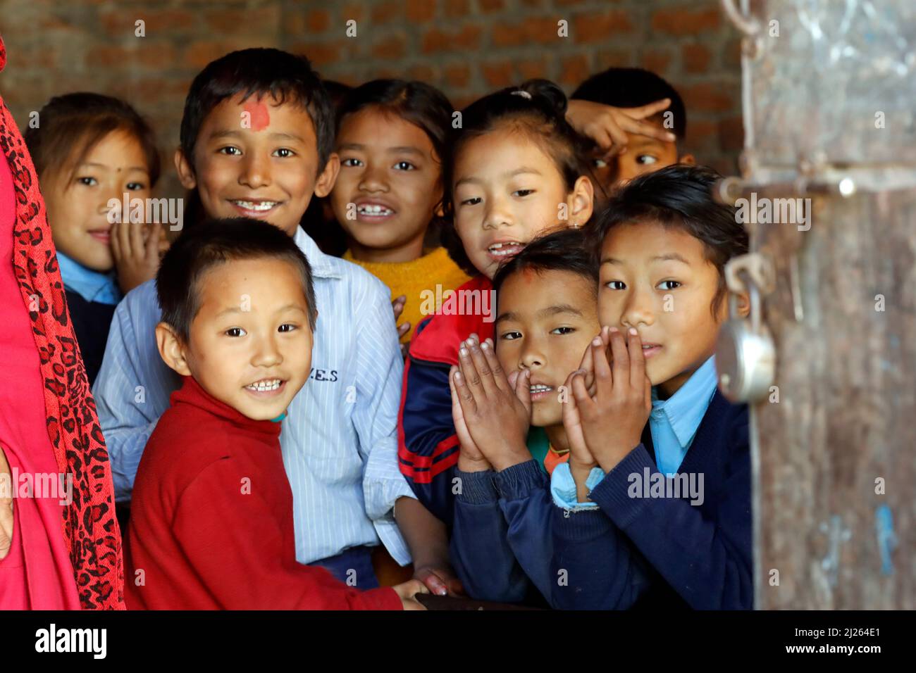 Primary school. Pupils in classroom Stock Photo - Alamy