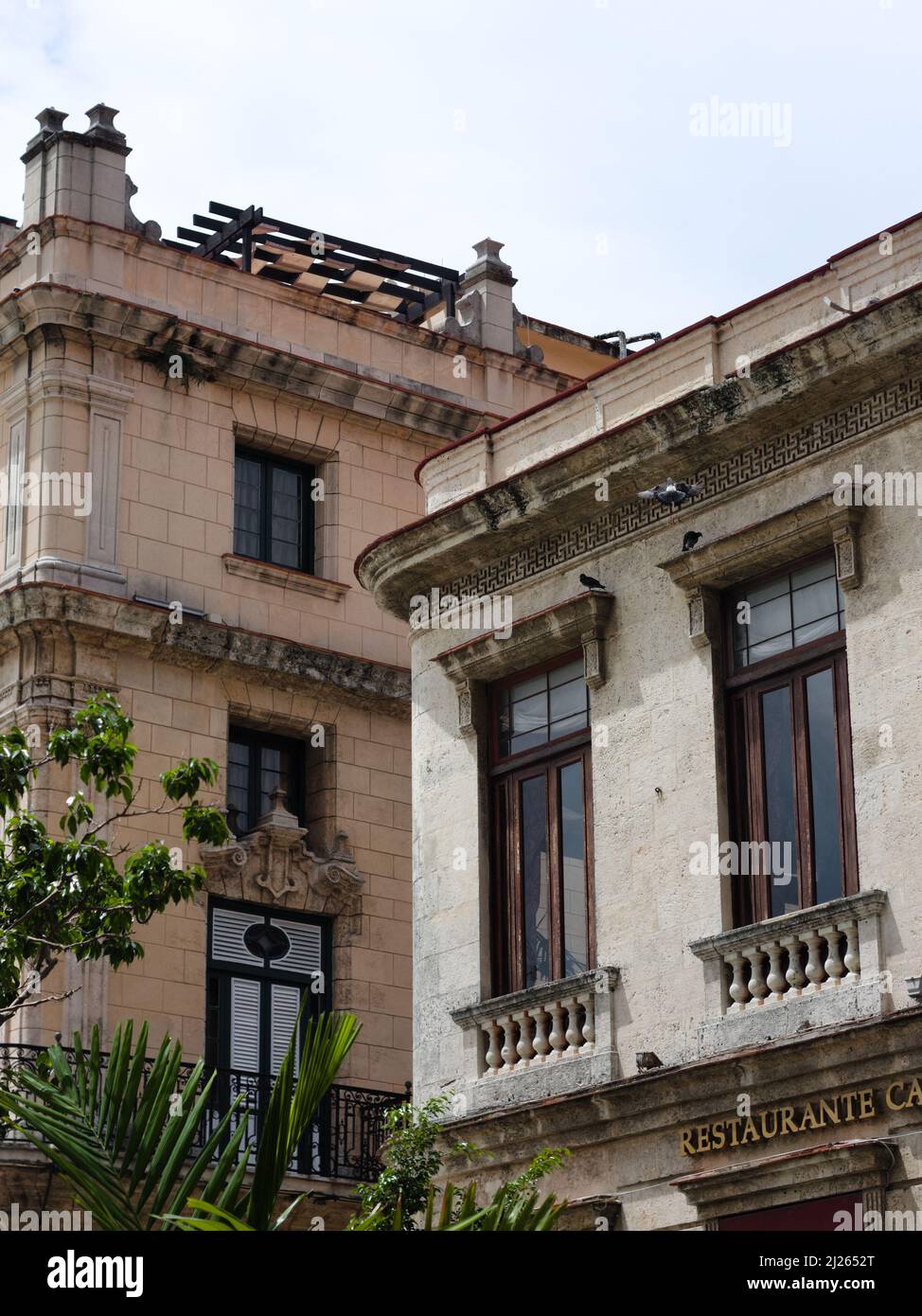 Image of old buildings showing traditional Cuban architecture in Old ...