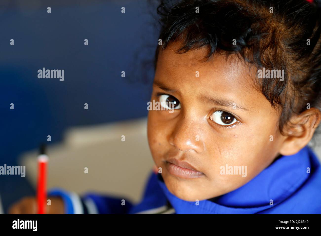Primary school. Portrait of pupil Stock Photo - Alamy