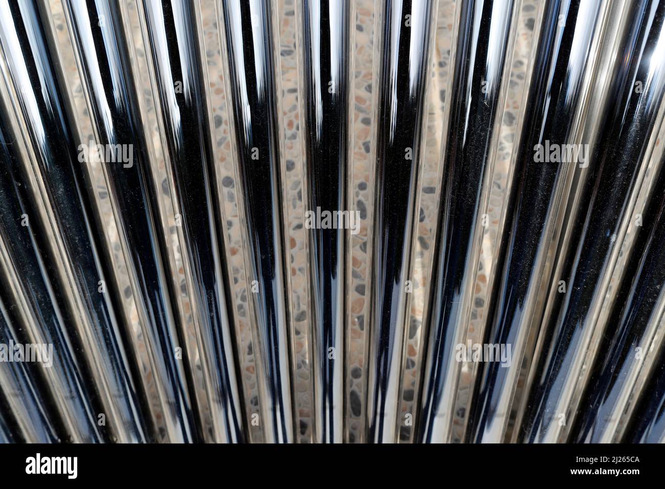 Environmental friendly hot water heating system on a house Stock Photo ...