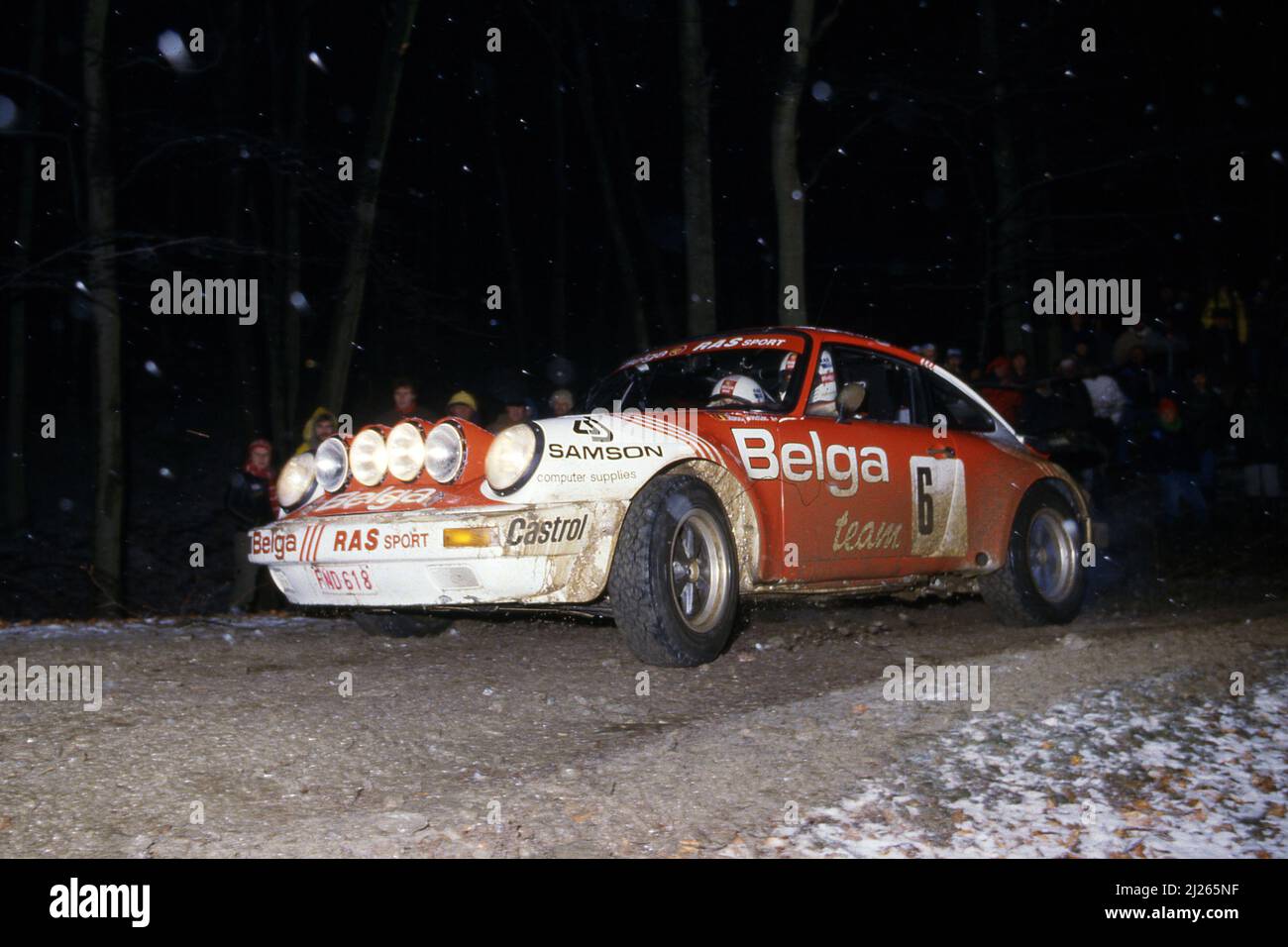 Robert Droogmans (BEL) Ronny Joosten (BEL) Porsche 911 SC RS GrB Belga ...