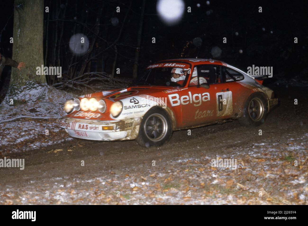 Robert Droogmans (BEL) Ronny Joosten (BEL) Porsche 911 SC RS GrB Belga ...