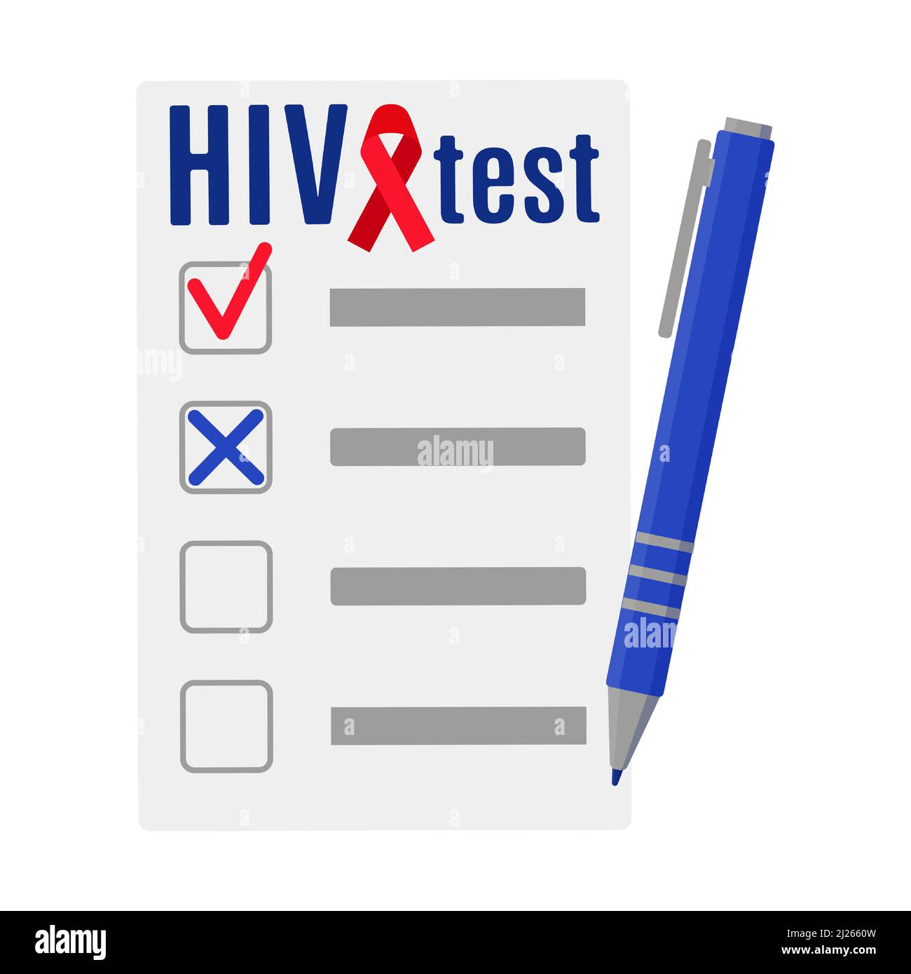 Hiv positive Stock Vector Images - Alamy