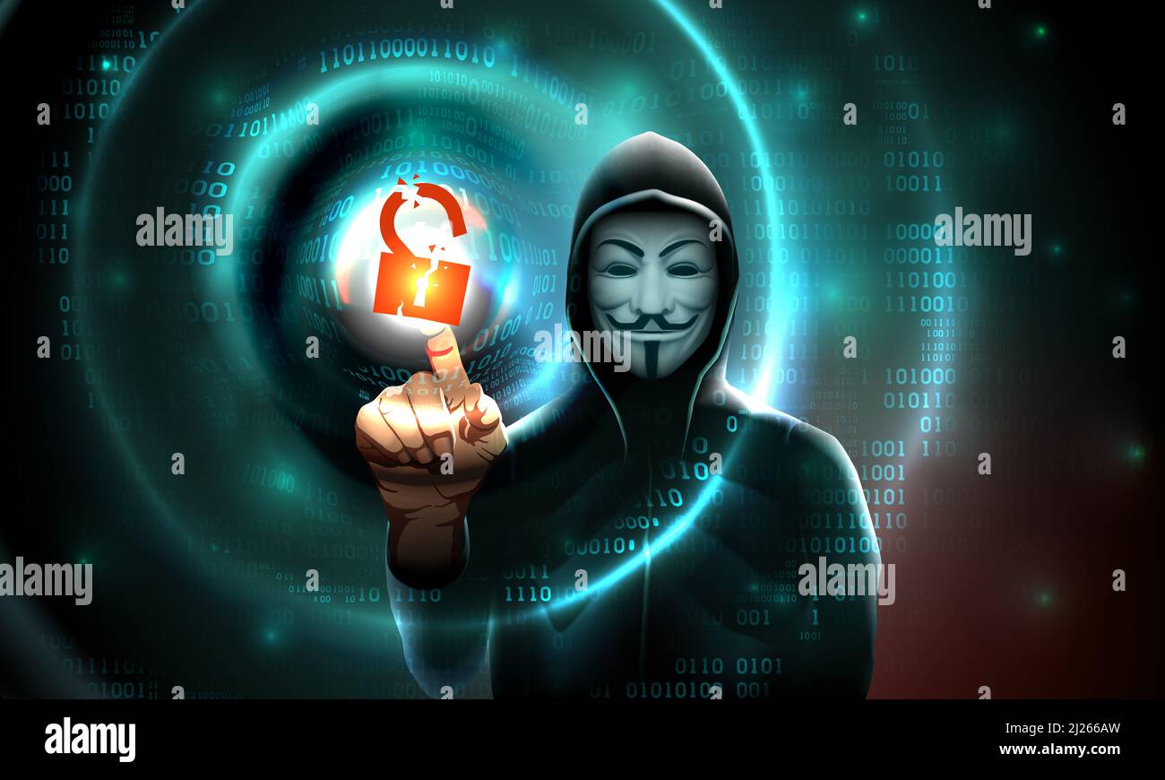 Anonymous Hacker Background