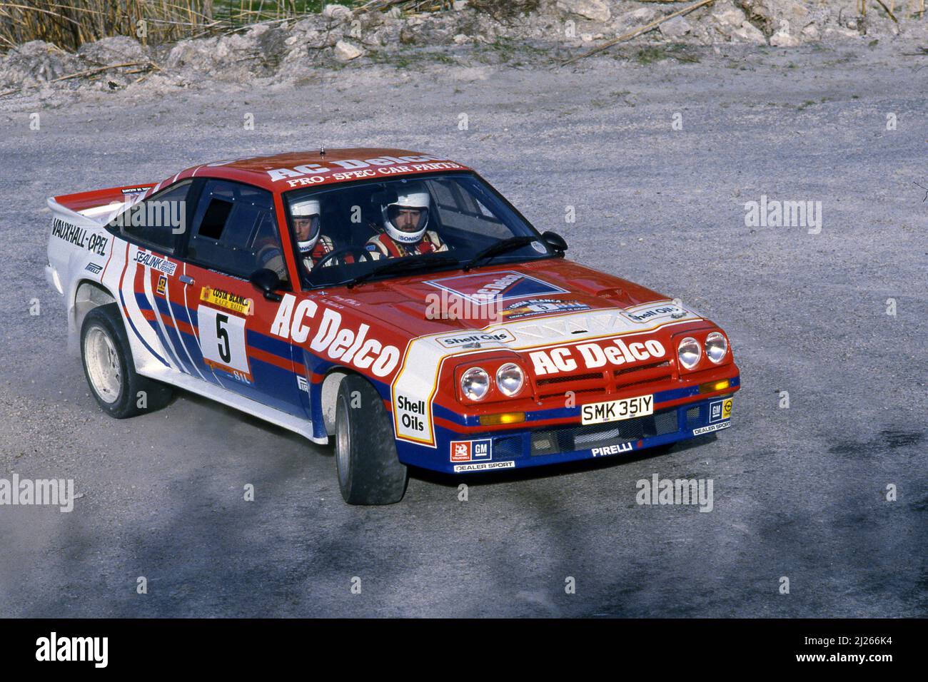 Jimmy McRae (GBR) Ian Grindrod (GBR) Vauxall Opel Manta 400 GrB Opel ...
