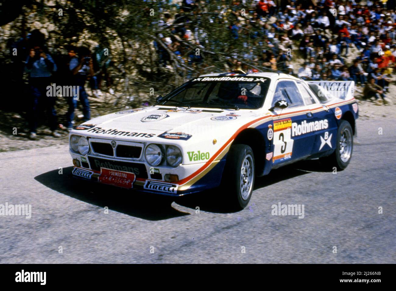 Salvador Servia (ESP) Jordi Sabater (ESP) Lancia Rally 037 GrB Jolly ...