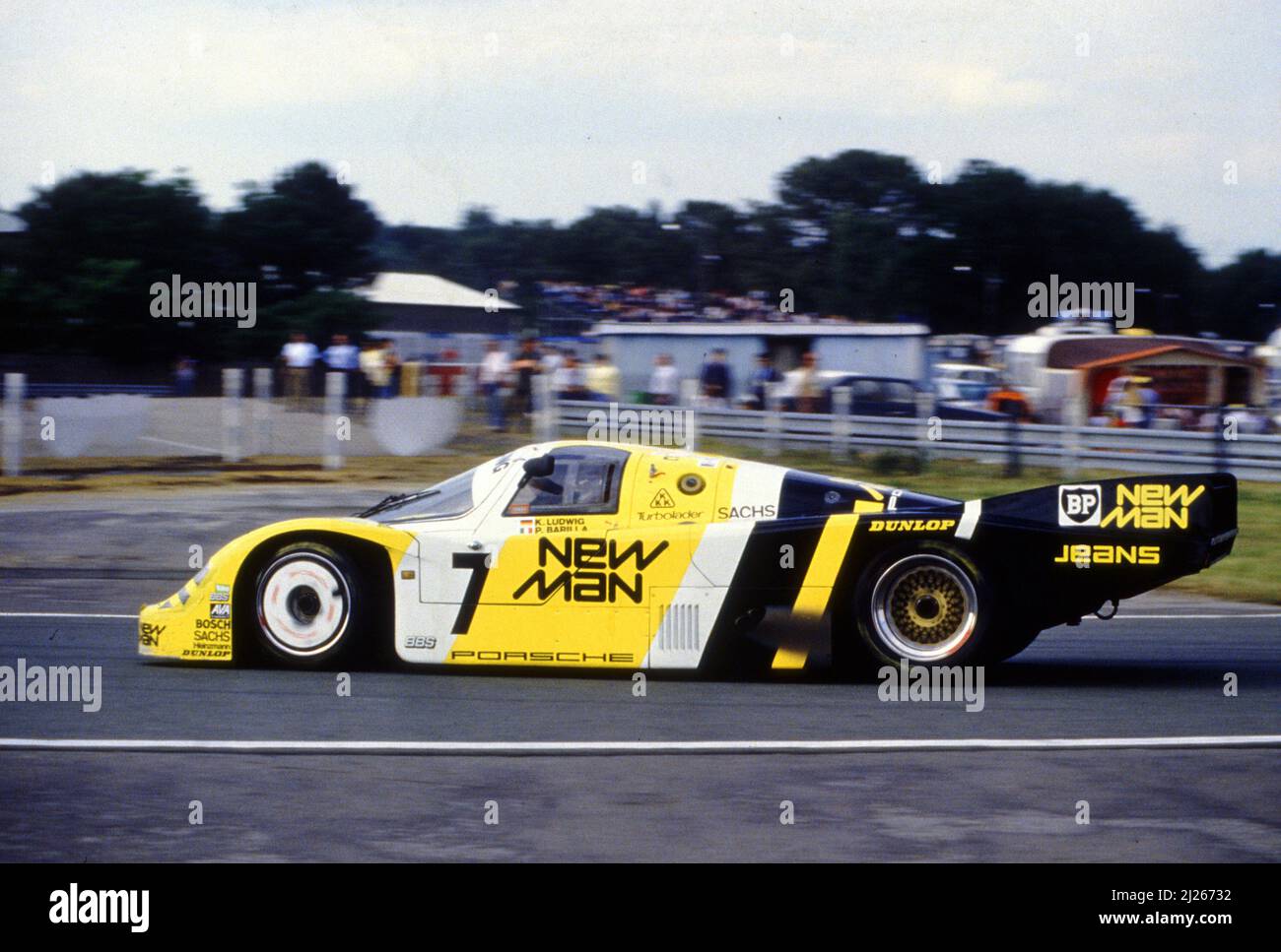 Klaus Ludwig (GER) Paolo Barilla (ITA) John Winter (GER) Porsche 956B ...