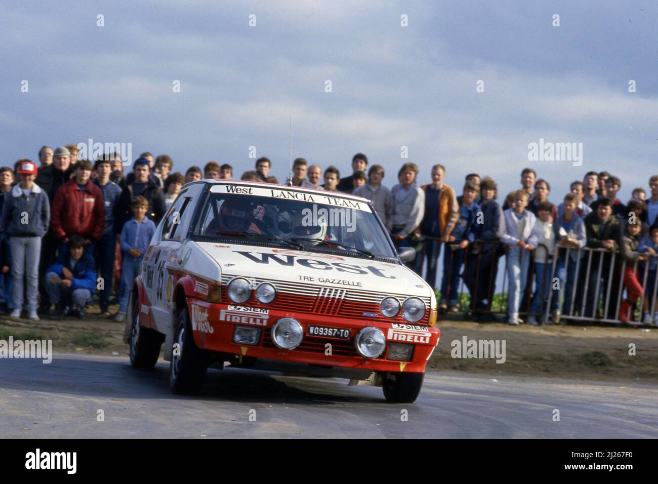 Harri Toivonen (FIN) Cedric Wrede (FIN) Fiat Ritmo Abarth 130 TC GrA ...