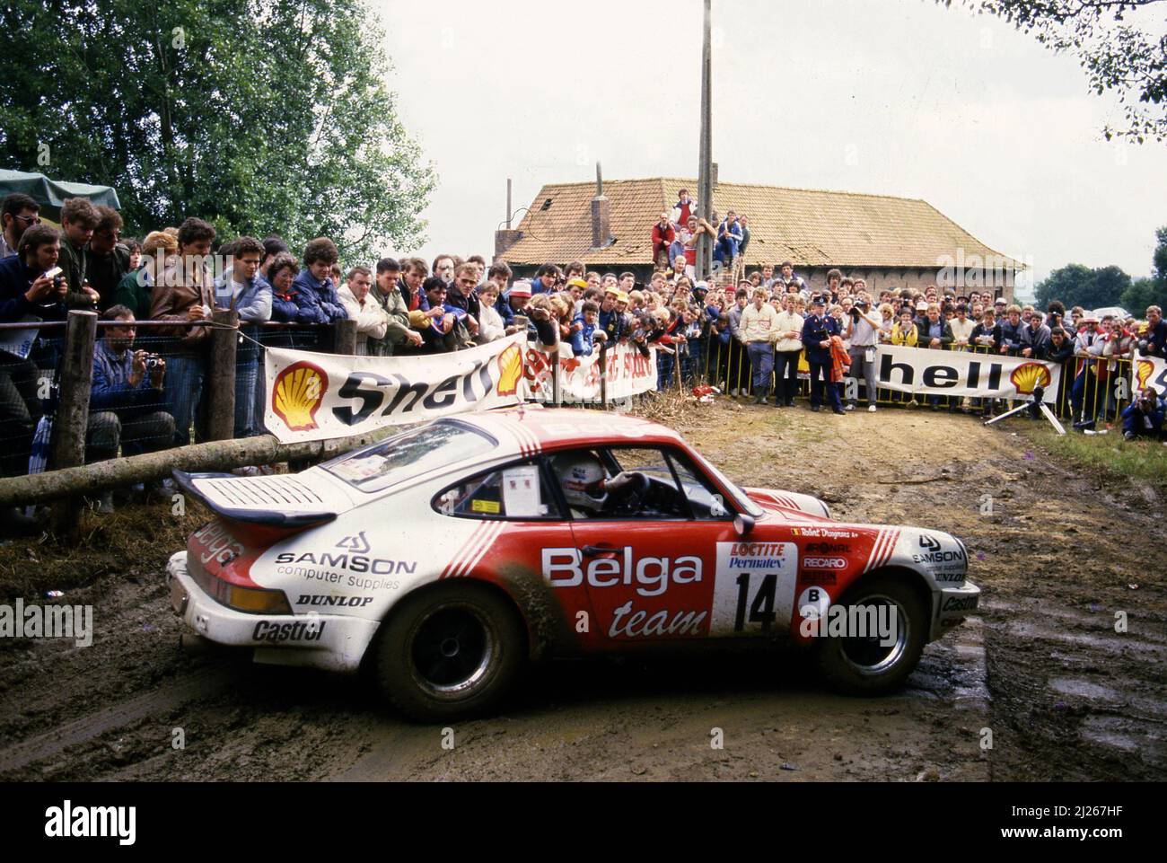 Robert Droogmans (BEL) Ronny Joosten (BEL) Porsche 911 SC RS GrB Belga ...