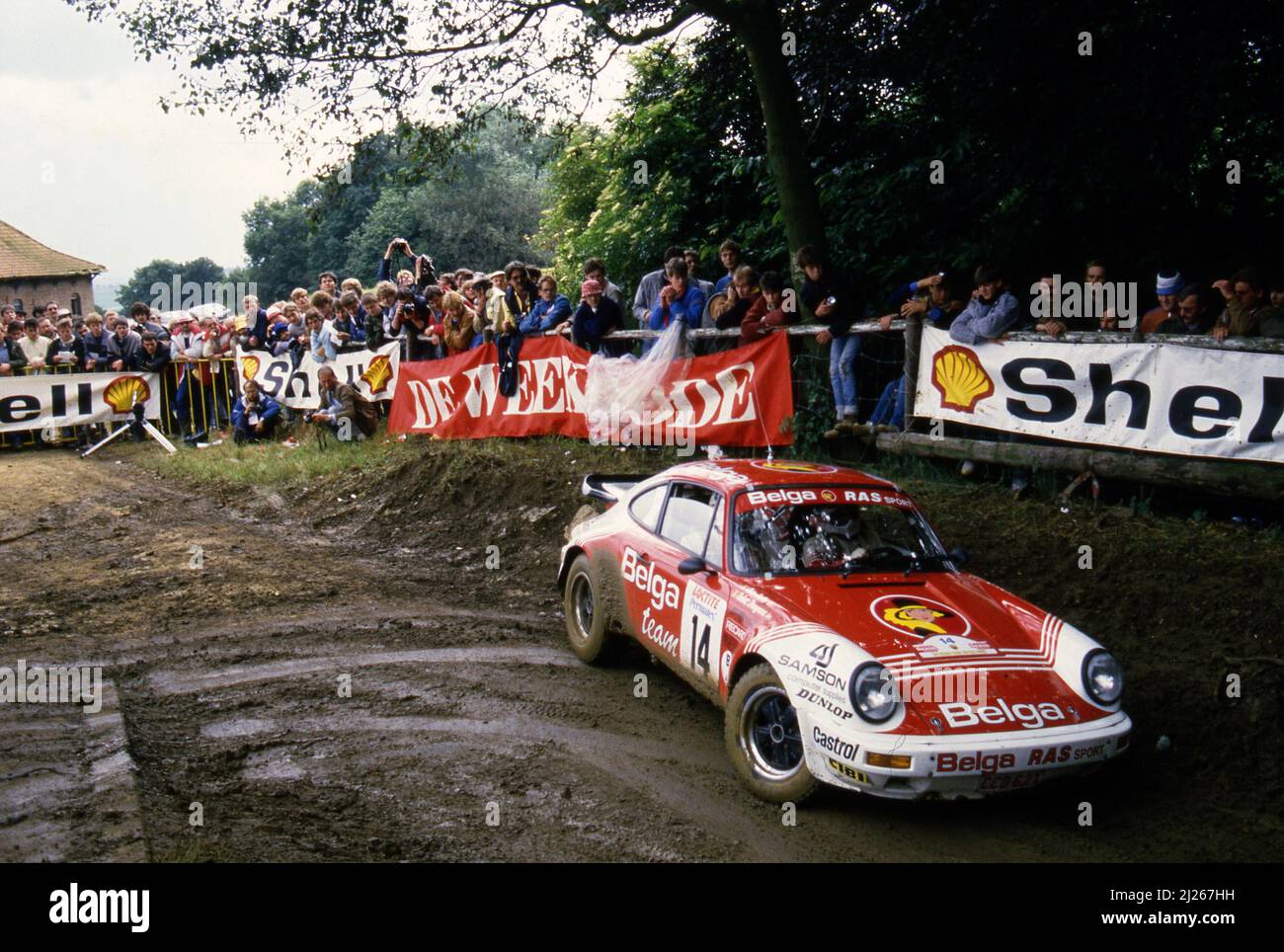 Robert Droogmans (BEL) Ronny Joosten (BEL) Porsche 911 SC RS GrB Belga ...