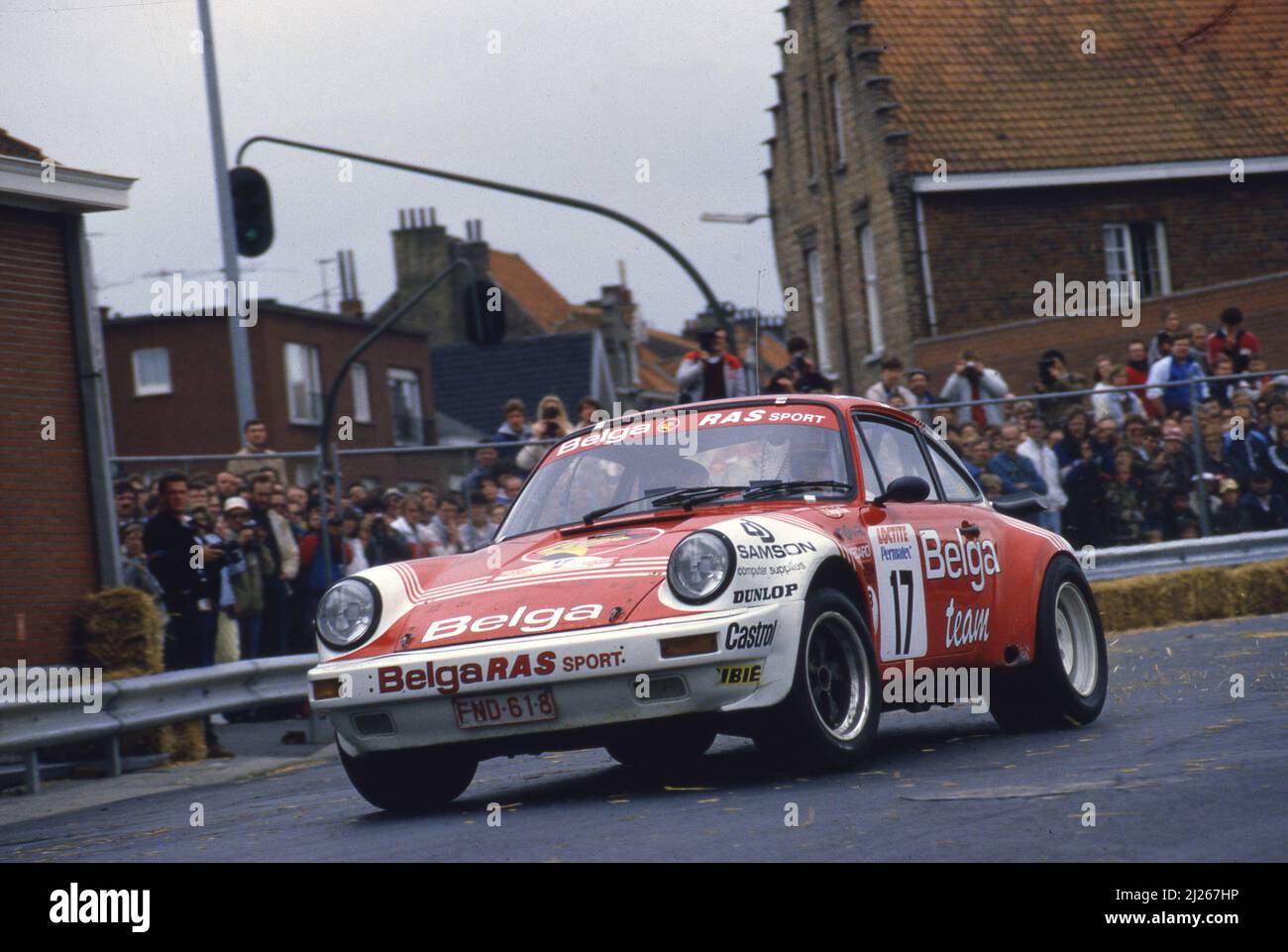Thierry Reginster (BEL) Georges Biar (BEL) Porsche 911 SC RS GrB Belga ...