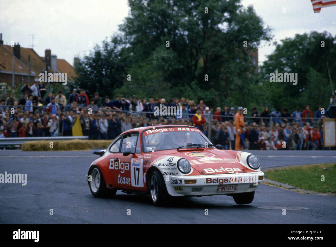 Thierry Reginster (BEL) Georges Biar (BEL) Porsche 911 SC RS GrB Belga ...