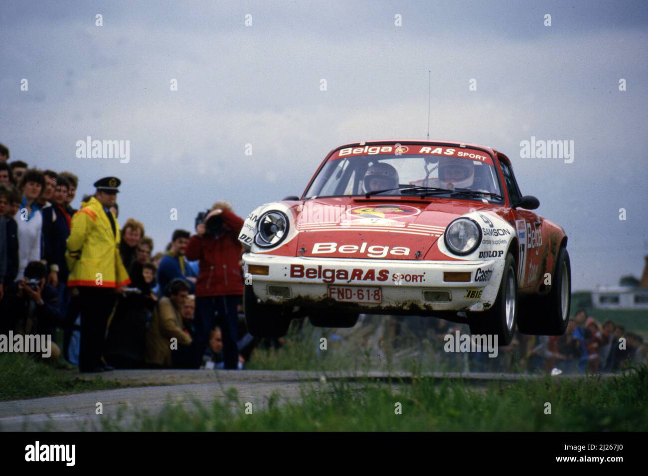 Thierry Reginster (BEL) Georges Biar (BEL) Porsche 911 SC RS GrB Belga ...