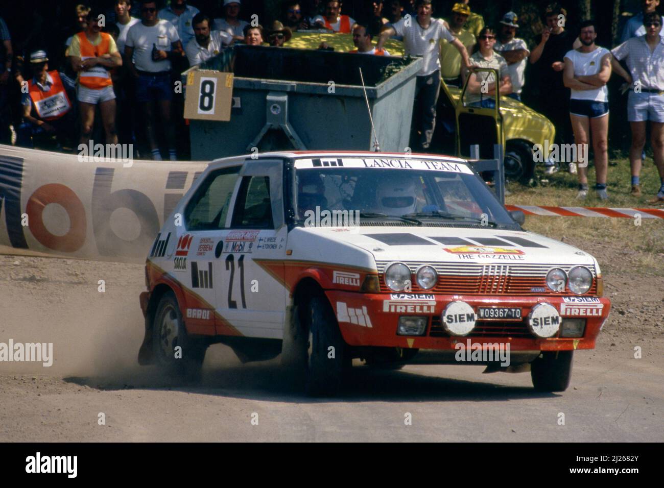Harri Toivonen (FIN) Cedric Wrede (FIN) Fiat Ritmo Abarth 130 TC GrA ...