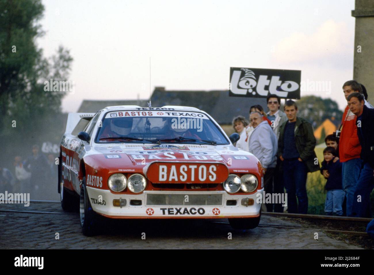 Patrick Snijers (BEL) Dany Colebunders (BEL) Lancia Rally 037 GrB Tre ...