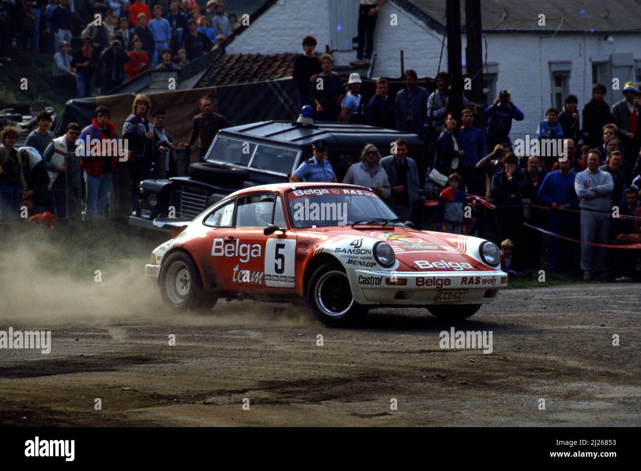 Robert Droogmans (BEL) Ronny Joosten (BEL) Porsche 911 SC RS GrB Belga ...