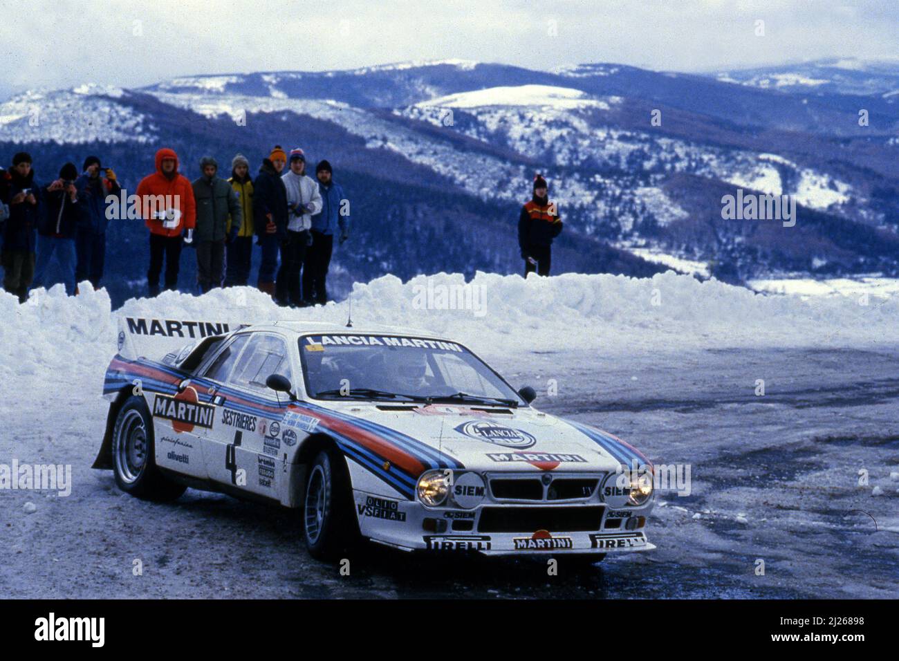 Henri Toivonen (FIN) Juha Piironen (FIN) Lancia Rally Rally 037 GrB ...