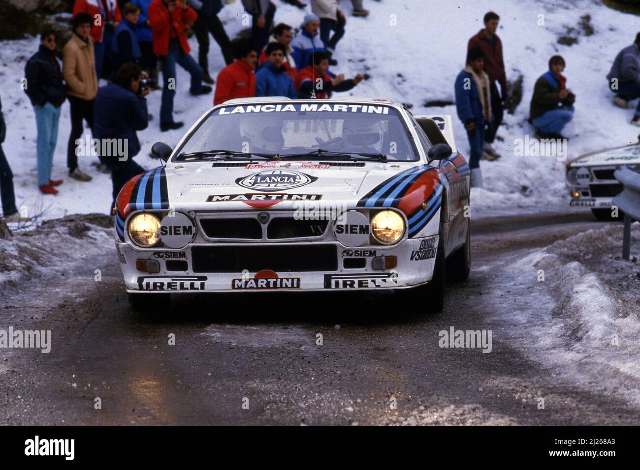 Henri Toivonen (FIN) Juha Piironen (FIN) Lancia Rally Rally 037 GrB ...