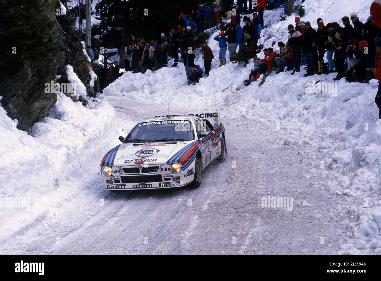 Henri Toivonen (FIN) Juha Piironen (FIN) Lancia Rally Rally 037 GrB ...