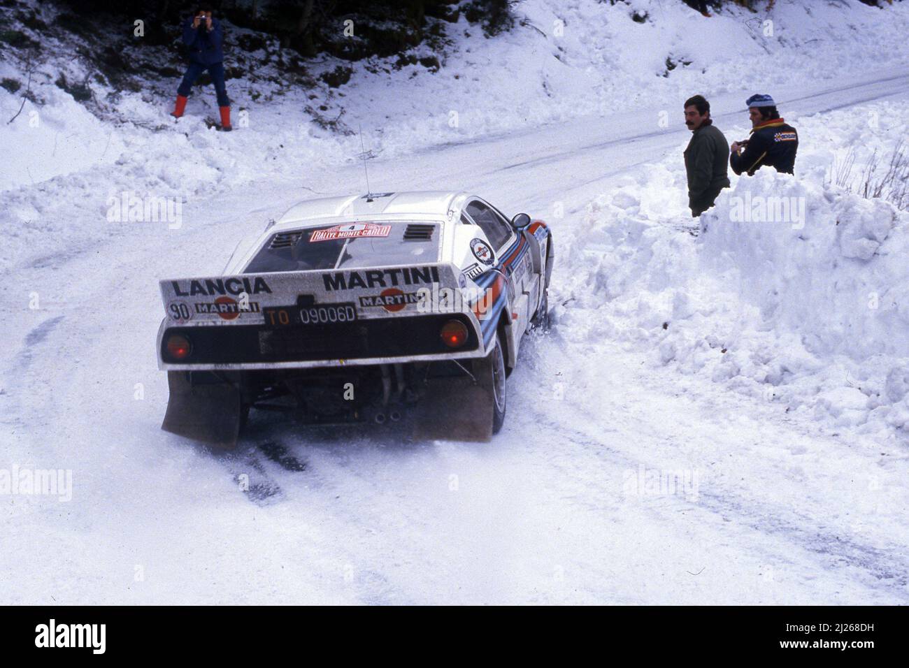Henri Toivonen (FIN) Juha Piironen (FIN) Lancia Rally Rally 037 GrB ...