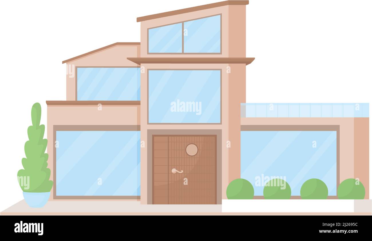 Villa style plantation house Stock Vector Images - Alamy