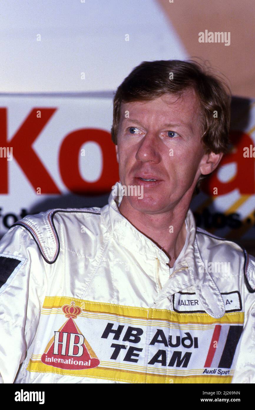 Walter Rohrl (GER) Audi Sport Stock Photo - Alamy