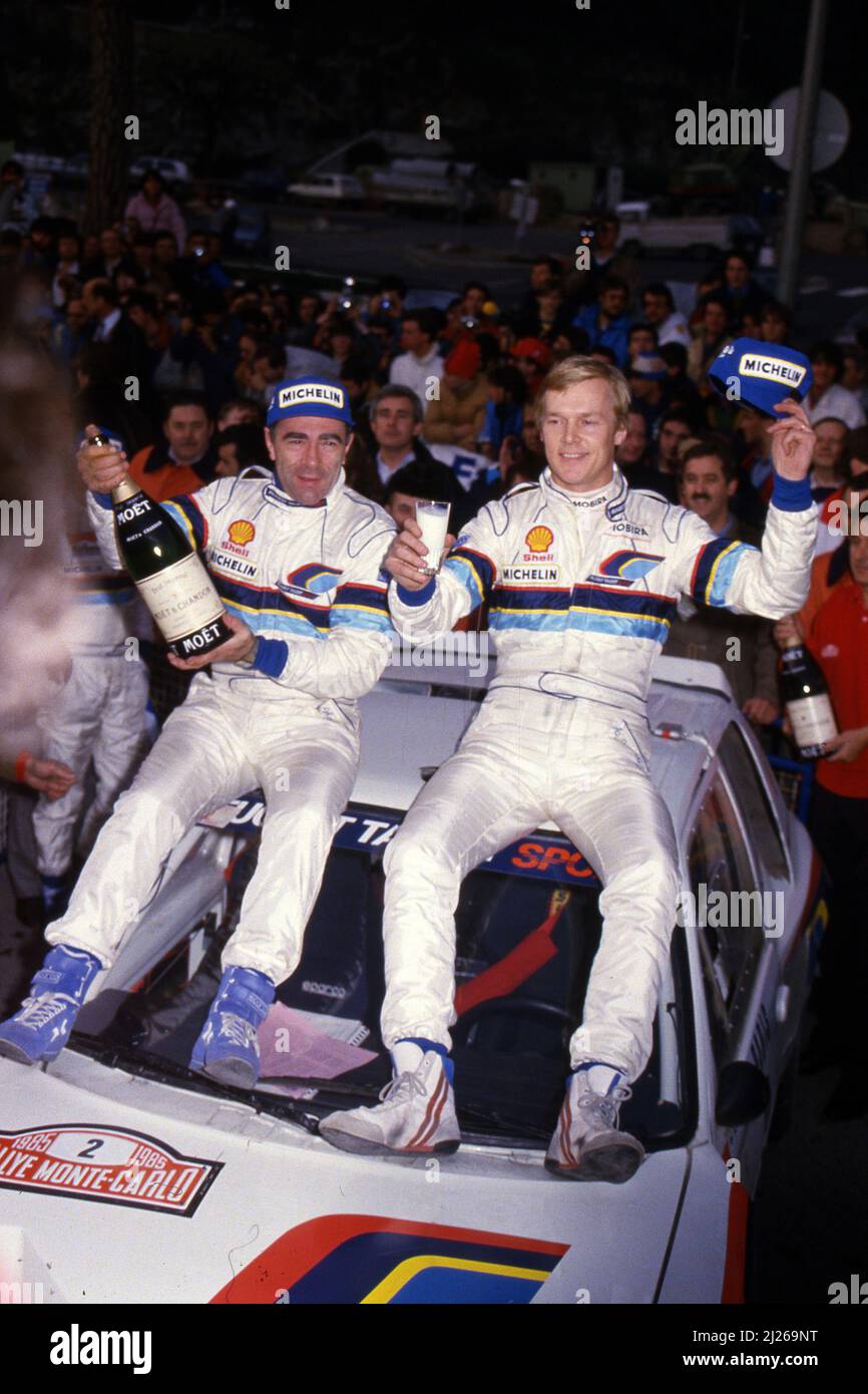Ari Vatanen (FIN) Terry Harryman (GBR) Peugeot 205 Turbo 16 GrB Peugeot ...