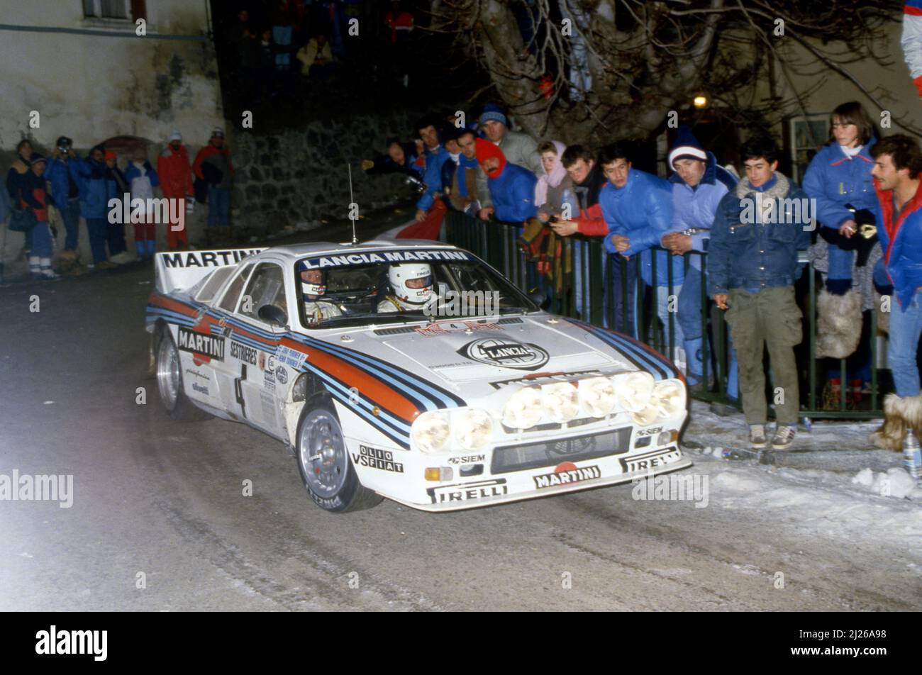 Henri Toivonen (FIN) Juha Piironen (FIN) Lancia Rally 037 GrB Lancia ...