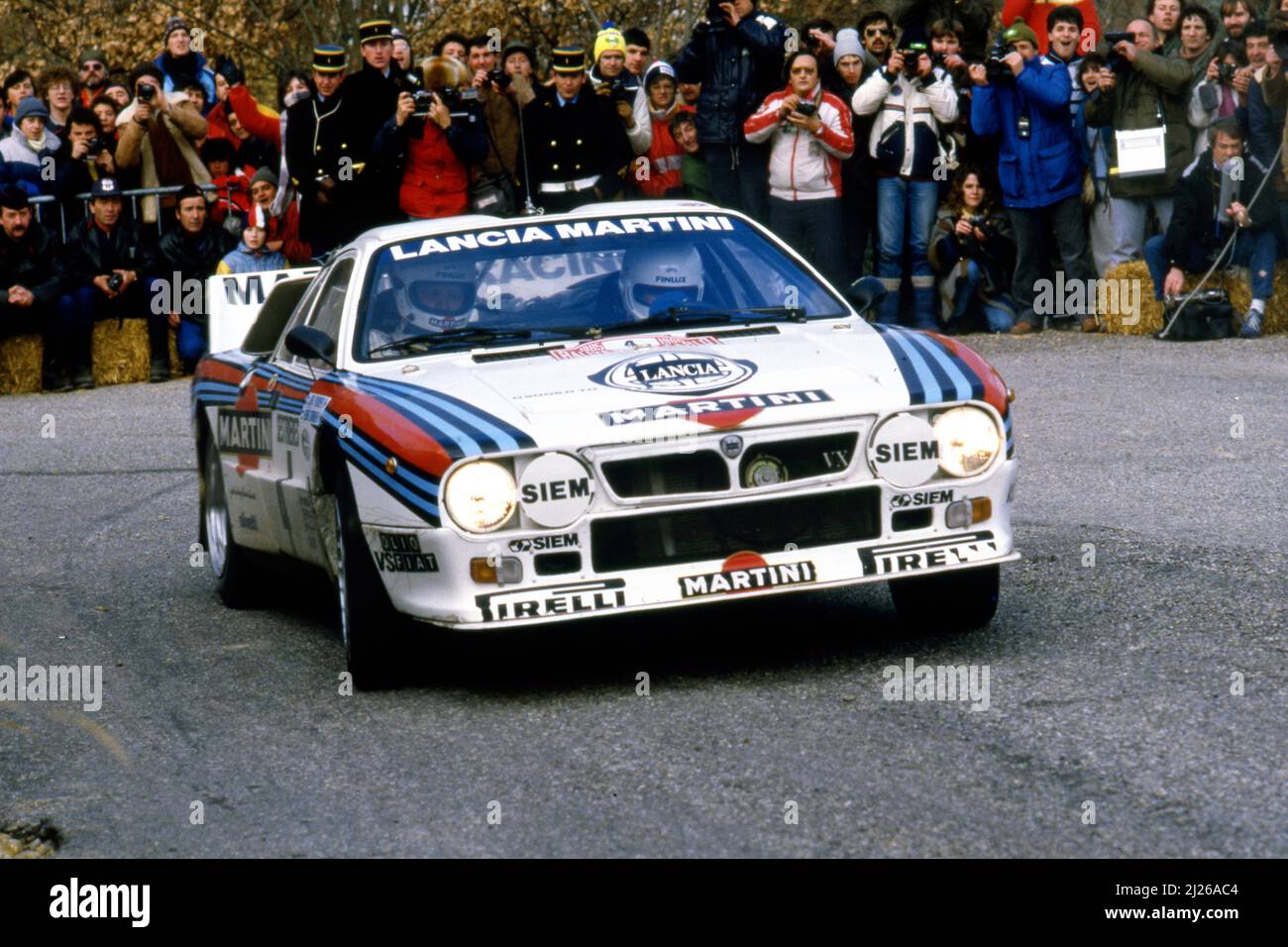Henri Toivonen (FIN) Juha Piironen (FIN) Lancia Rally 037 GrB Lancia ...