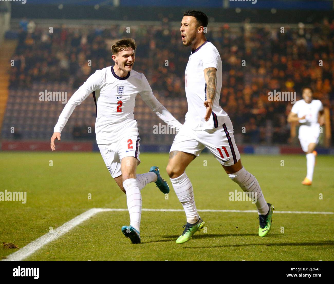 COLCHESTER, United Kingdom, MARCH 29: Sam Greenwood (Leeds United)of ...