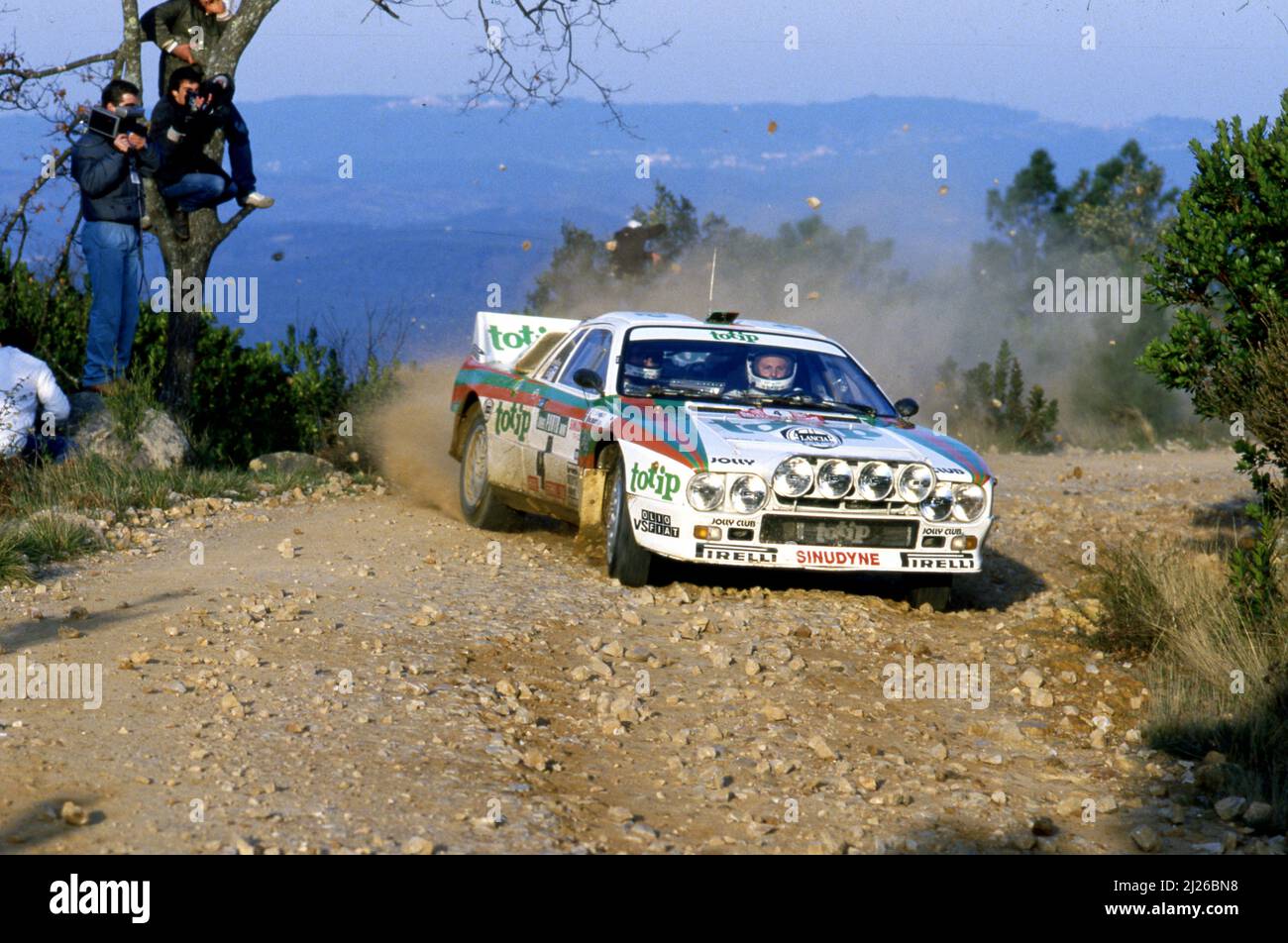 Massimo Miki Biasion (ITA) Tiziano Siviero Lancia Rally 037 GrB Jolly ... Massimo Miki Biasion (ITA) Tiziano Siviero Lancia Rally 037 GrB Jolly ...