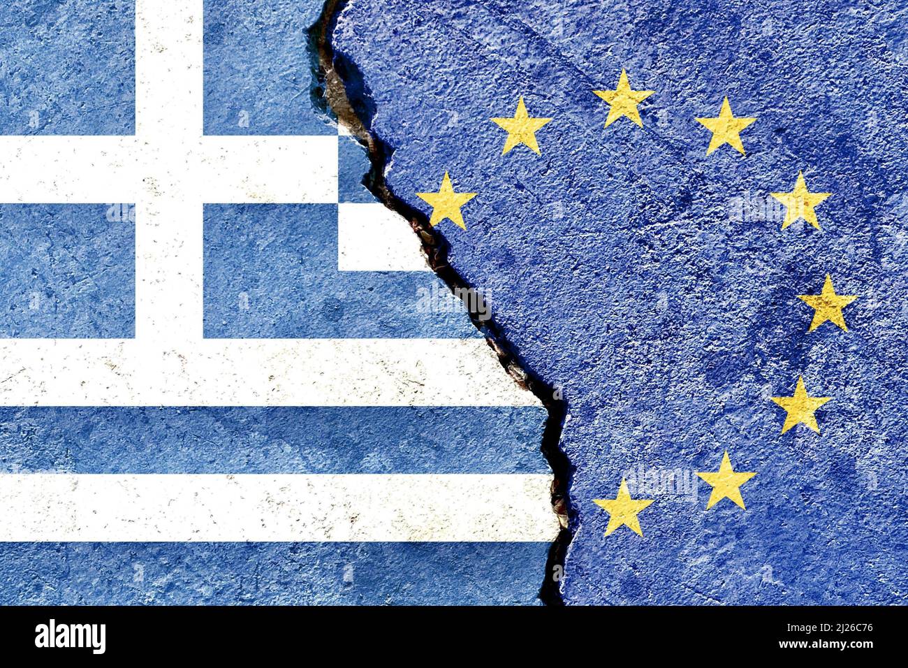 Abstract Greece European Union politics economy relationship friendship ...