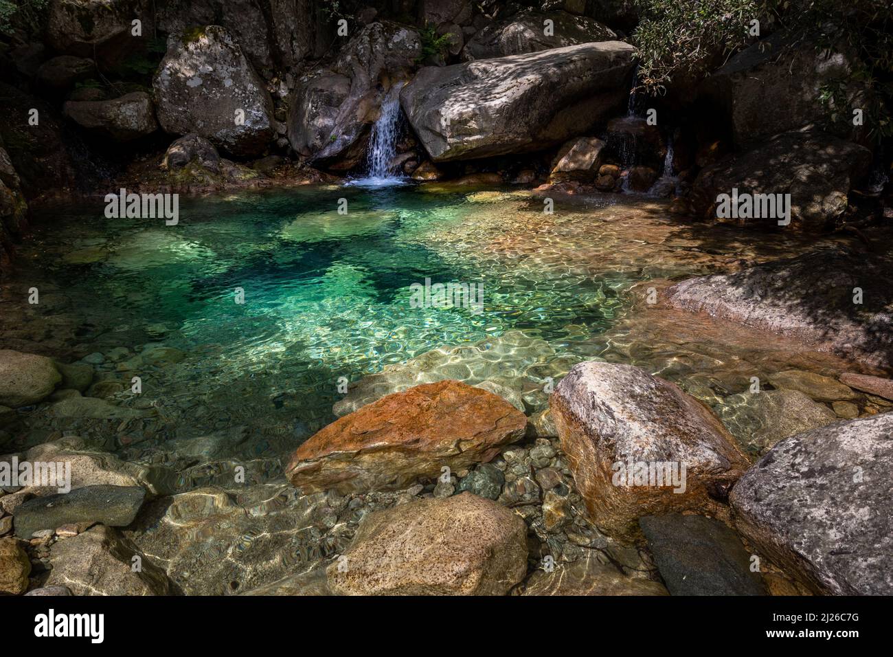 Bassin bleu waterfall hi-res stock photography and images - Alamy